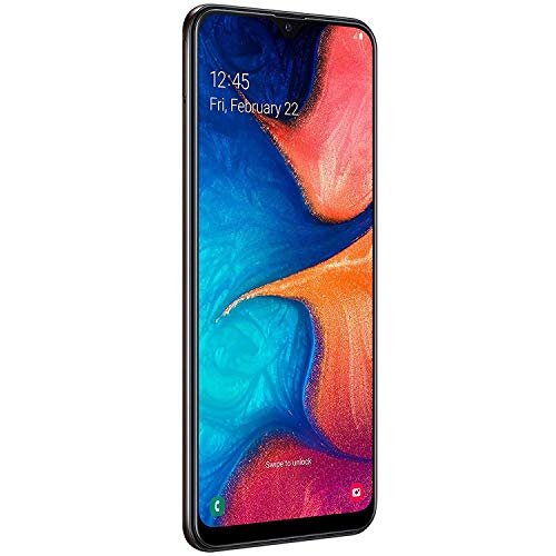 Samsung Galaxy A20 6.4" A205U 32GB T-Mobile - Black (Renewed)
