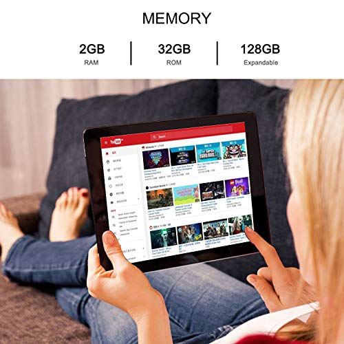 IBBWB Tablet 10 inch Android 9.0 Pie, Octa-Core Processor,5G WiFi,2GB RAM, 32GB ROM, 5MP+13MP Dual Cameras,IPS HD Display, Bluetooth 5.0, USB C,GPS,Metal Body,Gray
