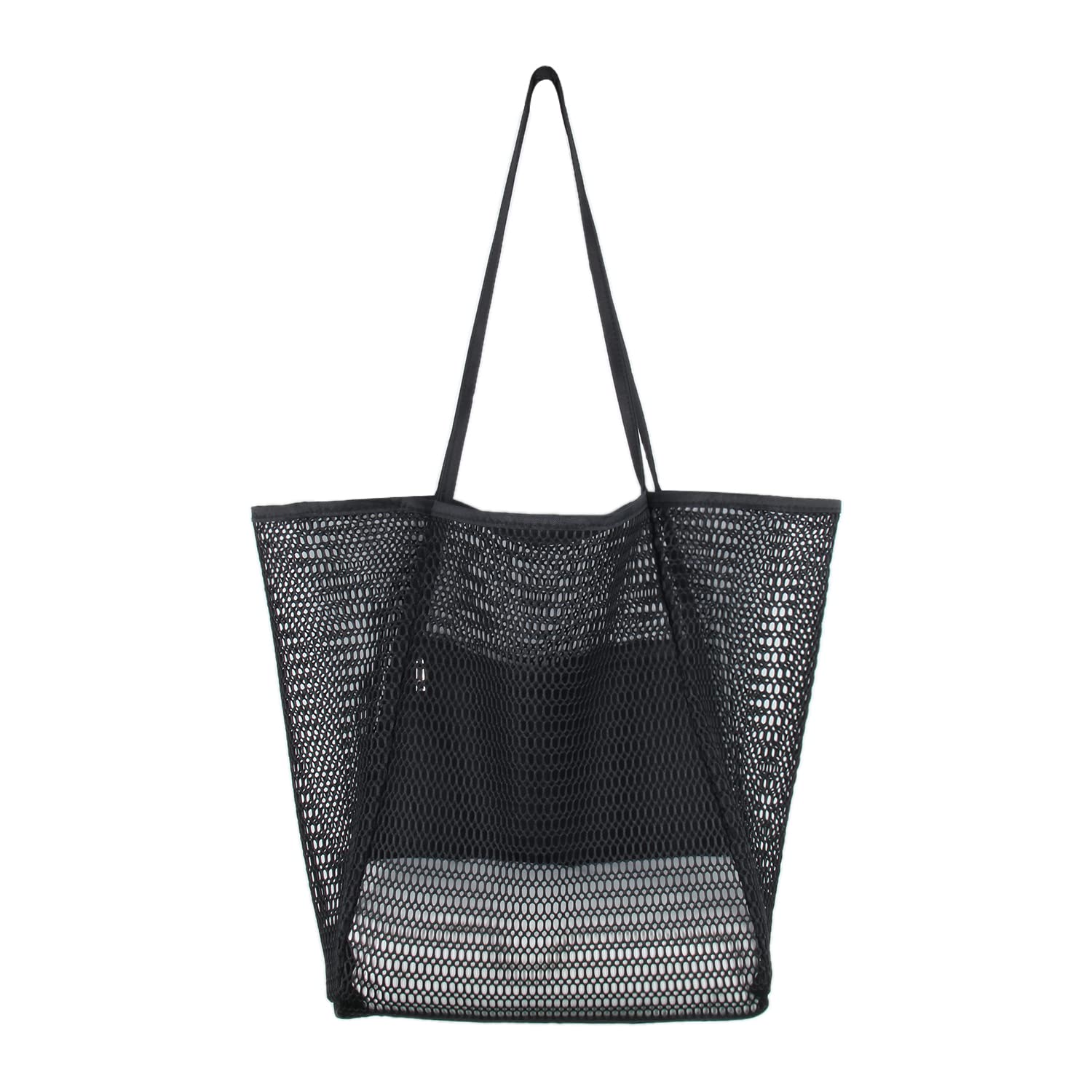 Freie Liebe Beach Tote Bags for Women Mesh Summer Large Shoulder Bag