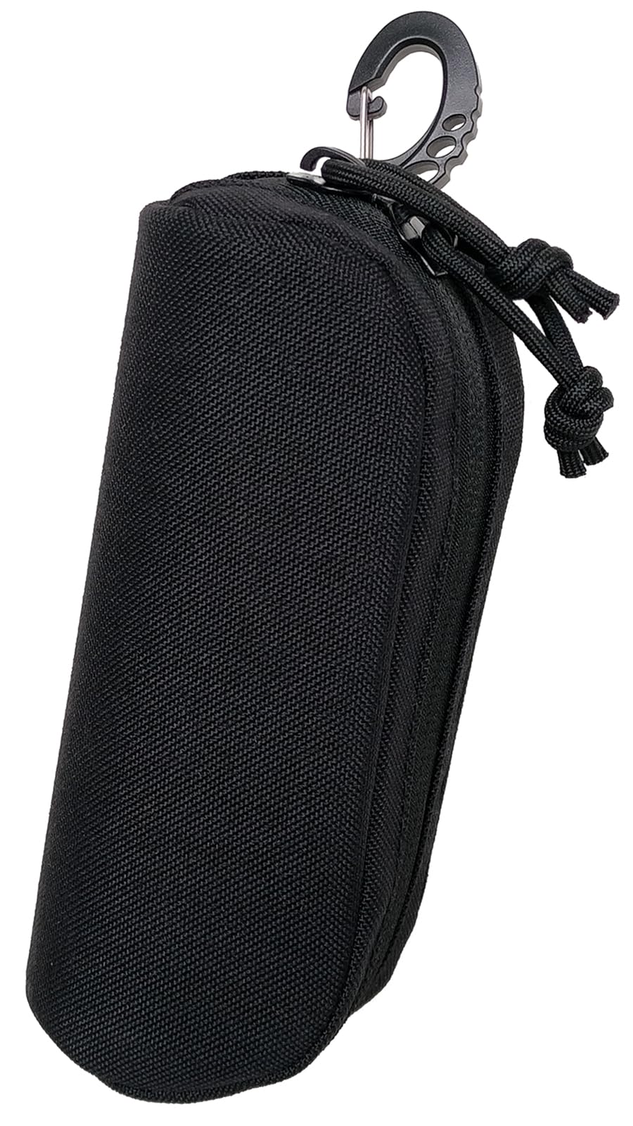 JOCTUBO Tactical Glasses Case Molle Glasses Pouch. Portable Eyeglasses Cases Eyewear Box. Eyeglass Case with Clip (Black)