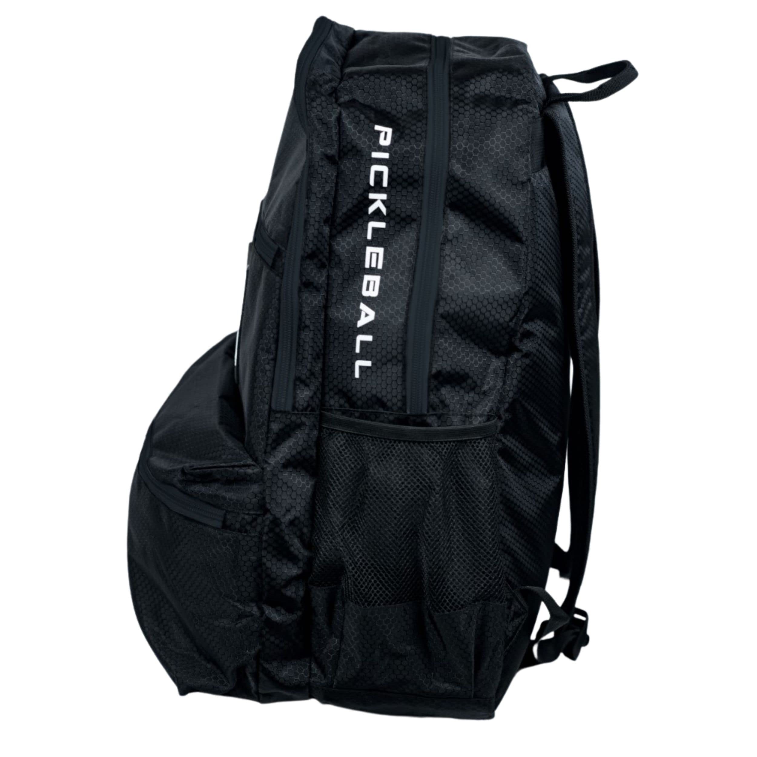 Dill Sports Pickleball Backpack - 5 Zipper Pockets and 2 Mesh Pockets - Carry Paddles, Balls, Water Bottles, and accessories