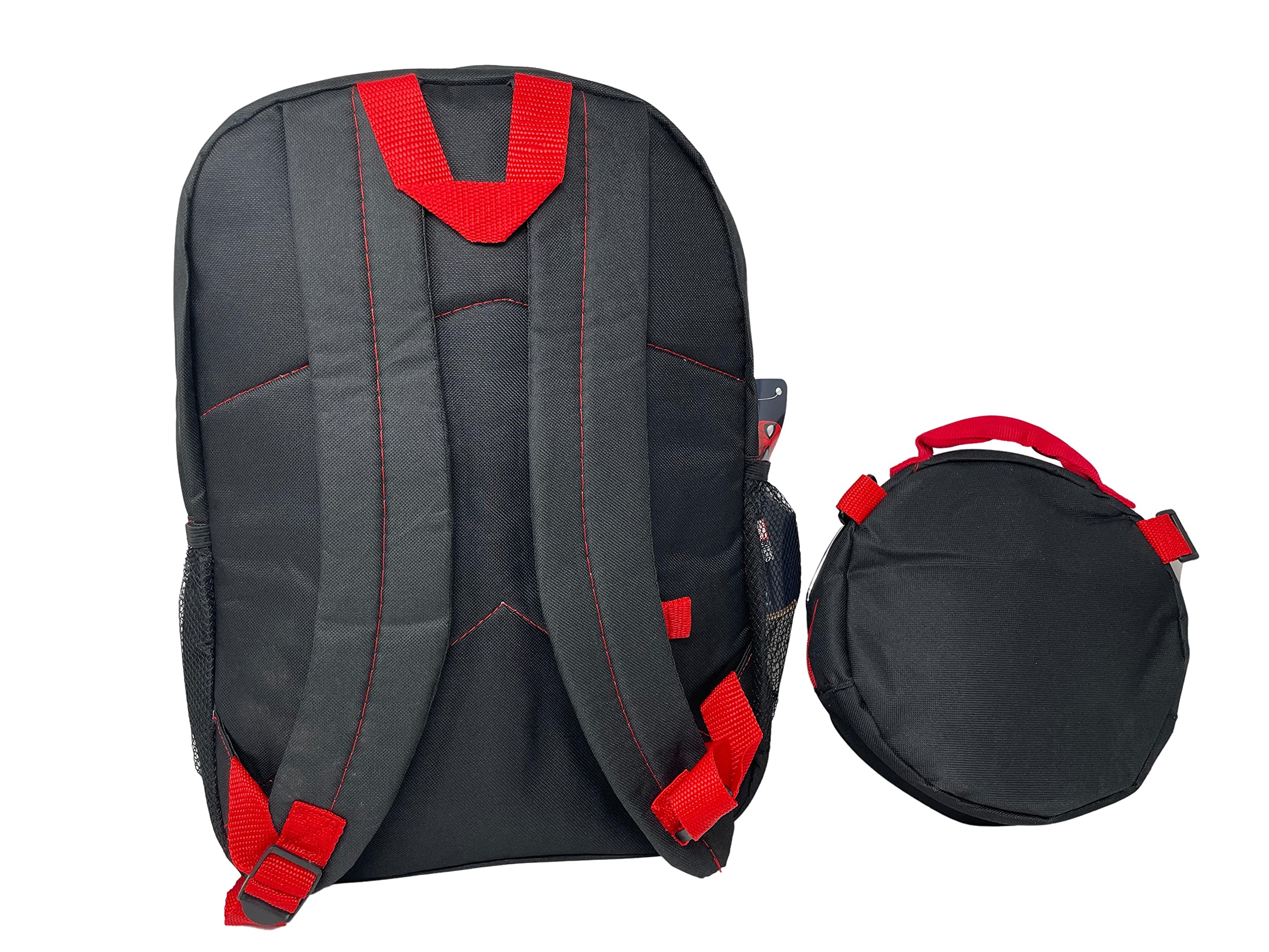 Fast Forward Spiderman "Movie" 16" Backpack with shaped Lunch Bag