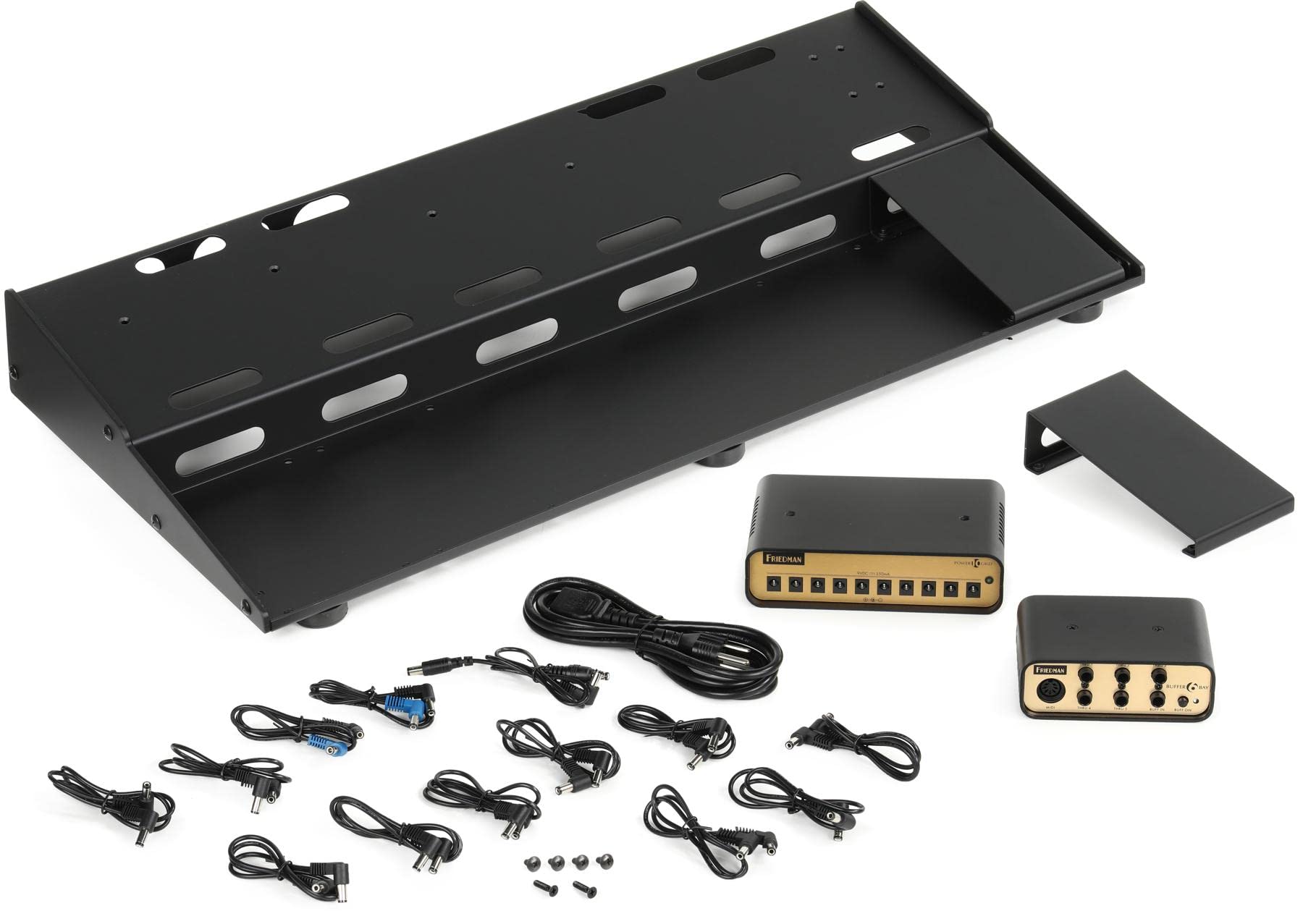 Friedman Tour Pro 1529 Platinum Pack 15-inch x 29-inch Pedalboard with Buffer Bay and Power Grid 10