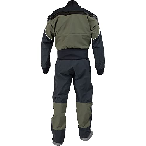 Drysuit 3-Layer Waterproof and Breathable Fabric Mens Paddle Board Performance Kayak Drysuit