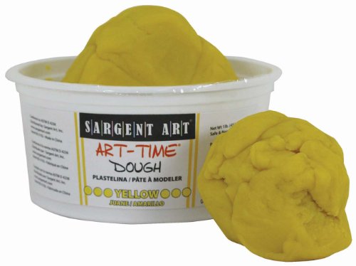 Sargent Art 85-3102 1-Pound Art-Time Dough, Yellow