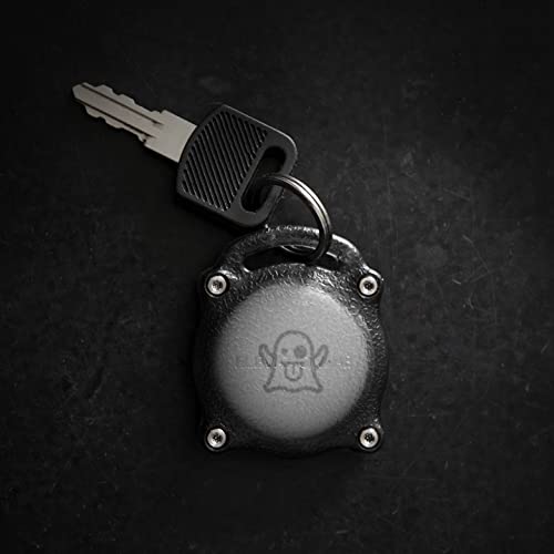 Elevation Lab TagVault Ghost - The Waterproof AirTag Keychain Case with Titanium Key Ring | GHOST SERIES (4-Pack)