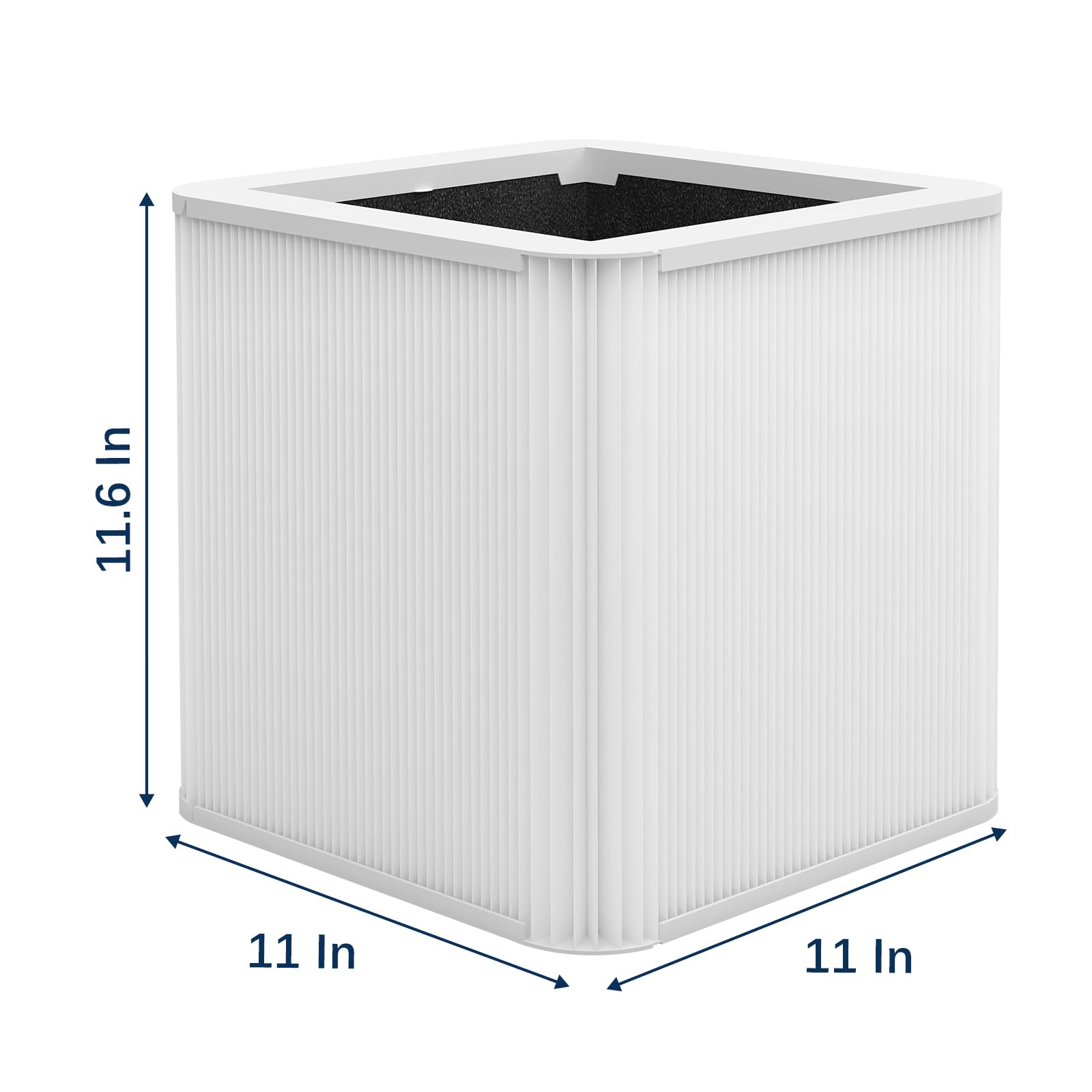Lantiny 211+ Replacement Filter Compatible with Blueair Blue Pure 211+ Air Cleaner Purifier,Particle and Activated Carbon Replacement Filter,2 Pack