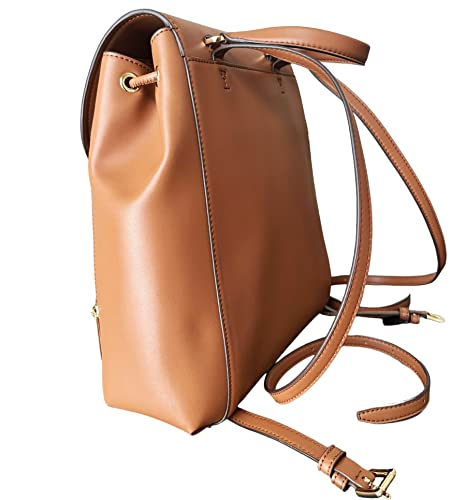 Michael Kors Women's Phoebe Medium Drawstring Backpack Adult Fashion Purse (Brown)