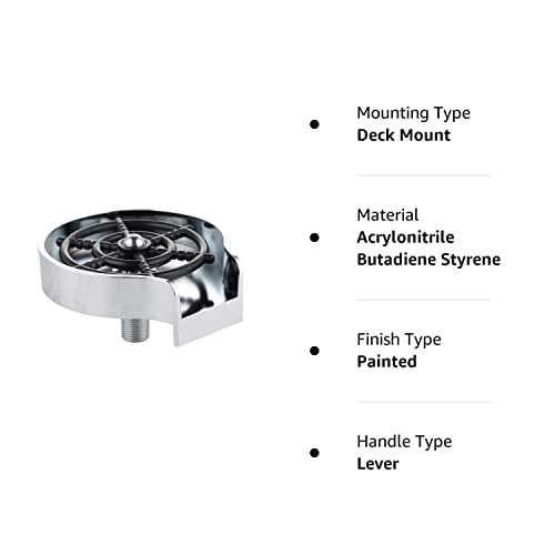 House & Kitchen Co. , Kitchen Sink Accessories, Bottle Washer for Sink, Glass Cleaner Tool, Baby Bottle Washer, Bar Glass Rinser