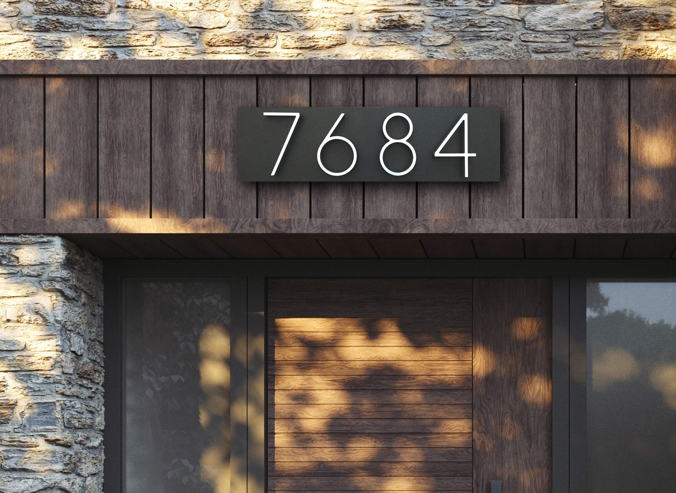 House Numbers | Address number in Vertical and Horizontal mode | Address plaques for outside | Personalized gift | Housewarming gift idea | Address signs | Modern house numbers