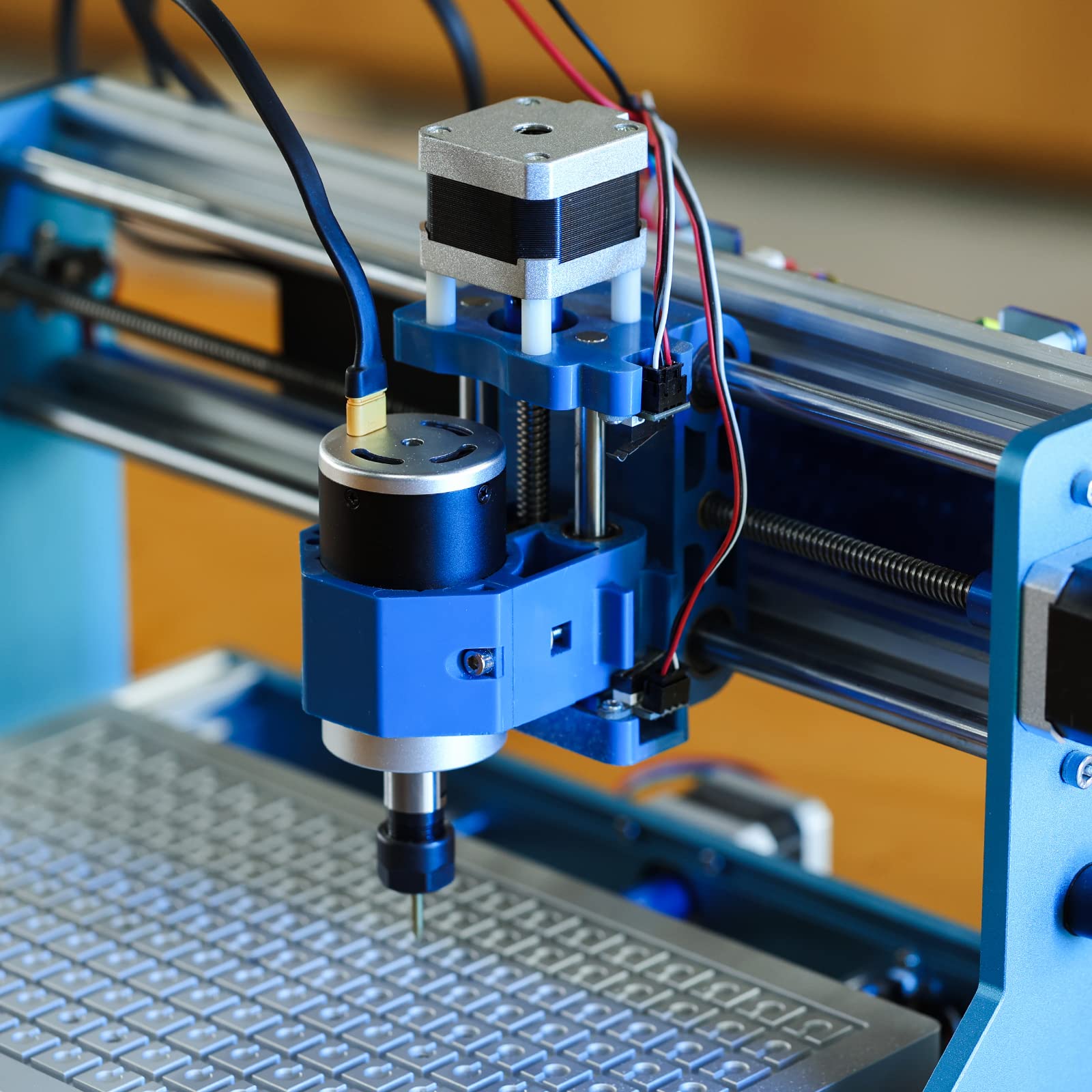 Genmitsu CNC Brushless Motor DC Spindle Kit 24V 12000rpm with Drive Board & Collet Holder Installed, Perfect for 3018 Series CNC Machine