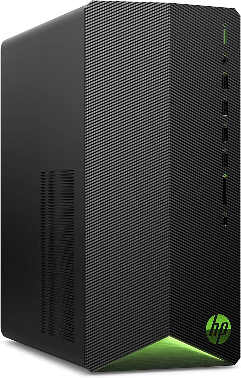HP Pavilion TG01 Gaming Desktop, AMD Ryzen 5 5600G, 32GB RAM 1TB NVMe SSD, AMD Radeon RX 5500 4GB, 3 in 1 Media Card Reader, DisplayPort, HDMI, AC Wi-Fi, Bluetooth β Windows 11 Pro