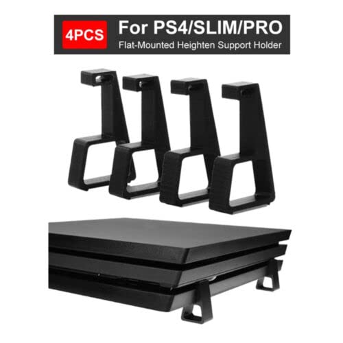 for PS4 Bracket Accessories Stand For Playstation 4 For PS4 For Slim Pro Feet Stand Console Horizontal Holder Game Machine Cooling Legs (for PS4 PRO)