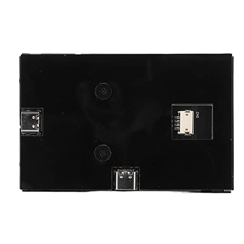 Jopwkuin Computer Temp Monitor, 3.5in PC Temperature Display IPS Full View Display 320x480 Mini Screen Plug and Play for Home(Black)