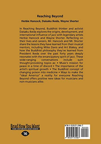 Reaching Beyond: Improvisations on Jazz, Buddhism, and a Joyful Life