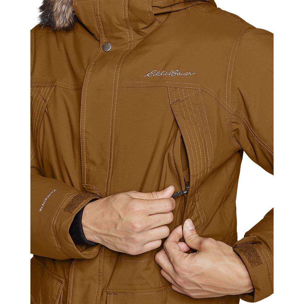 Eddie Bauer Men's Superior Down Parka, Black, Large