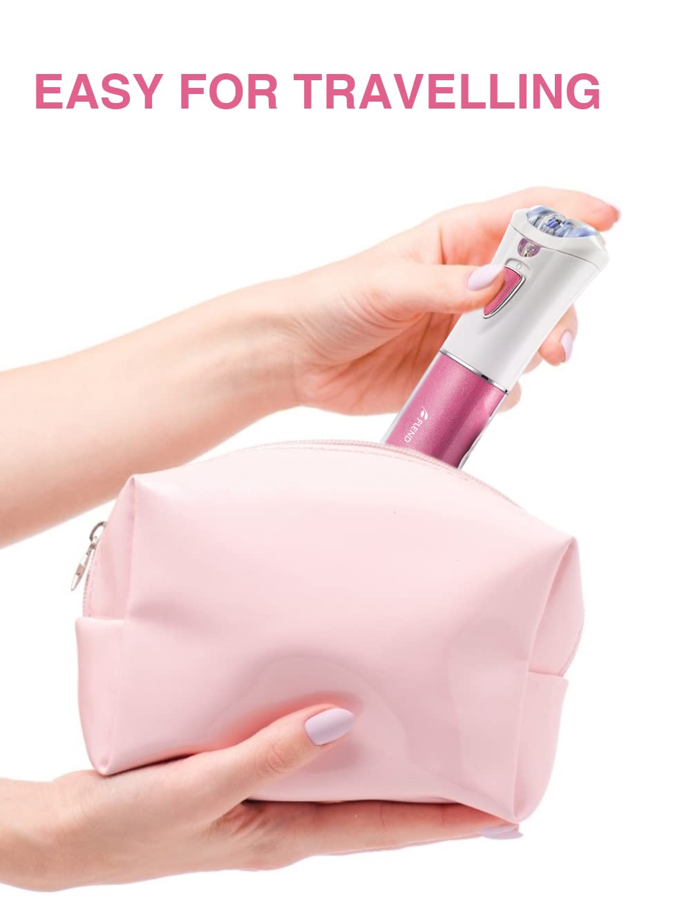 Keda. Epilator Smooth Glide for Women Face Facial Hair Remover Removal Cordless Legs Bikini, 1.0 Count