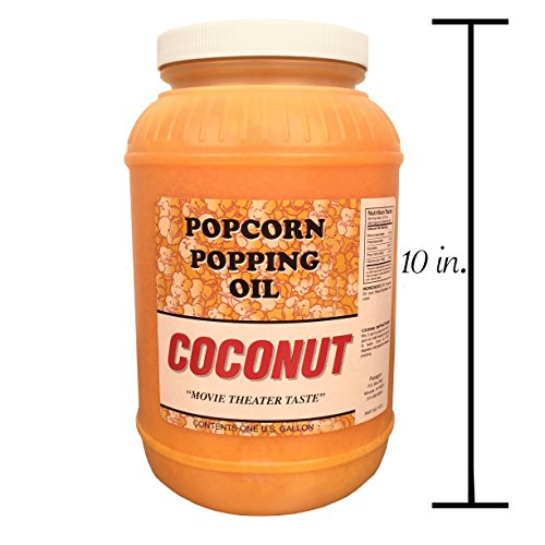 Paragon Coconut Popcorn Popping Oil (Gallon),Yellow