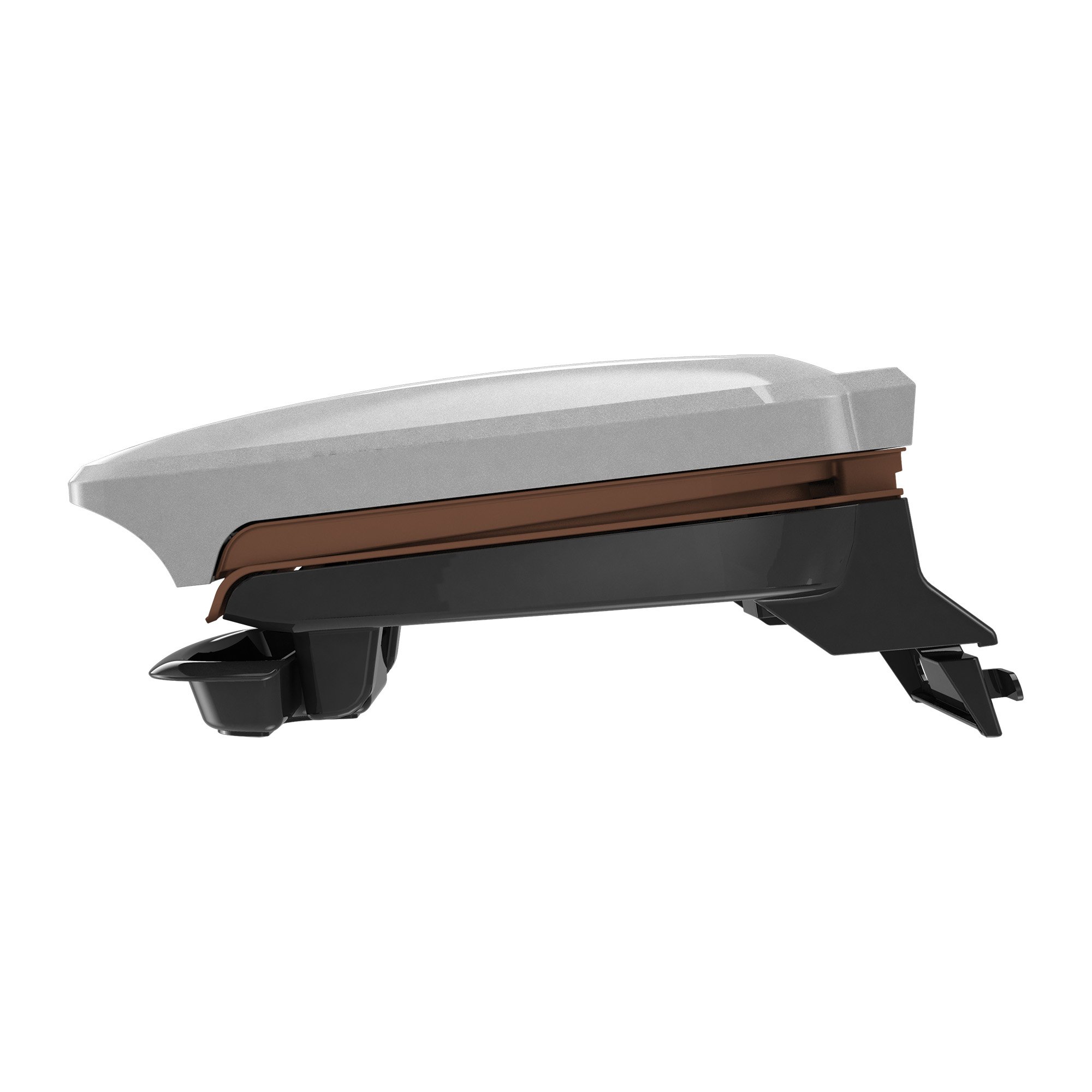 George Foreman GR260P 4 Serving Classic Plate Grill, Platinum