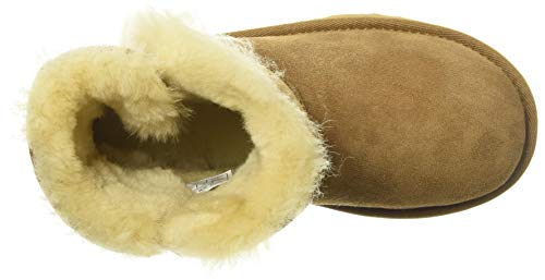 UGG unisex child Bailey Button Ii Boot, Chestnut, 13 Little Kid US