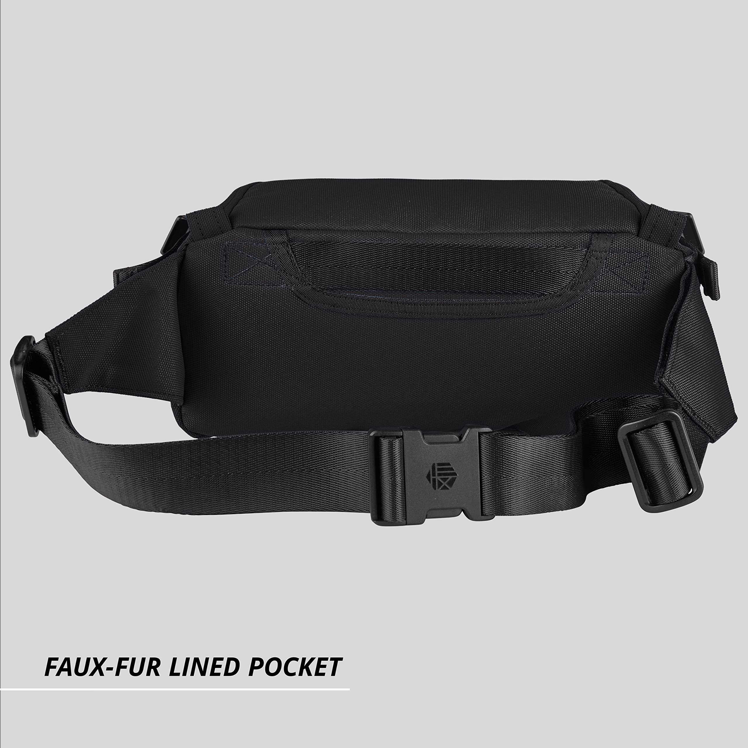 HEX Ranger DSLR Camera Sling Mini - Customizable Interior Dividers, Cordura Shell, Photography Drone Lenses Daily Carry Storage Case, Black