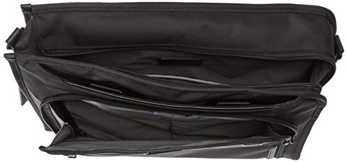 TUMI - Alpha 3 Slim Deluxe Portfolio Bag - Organizer Briefcase for Men and Women - Black