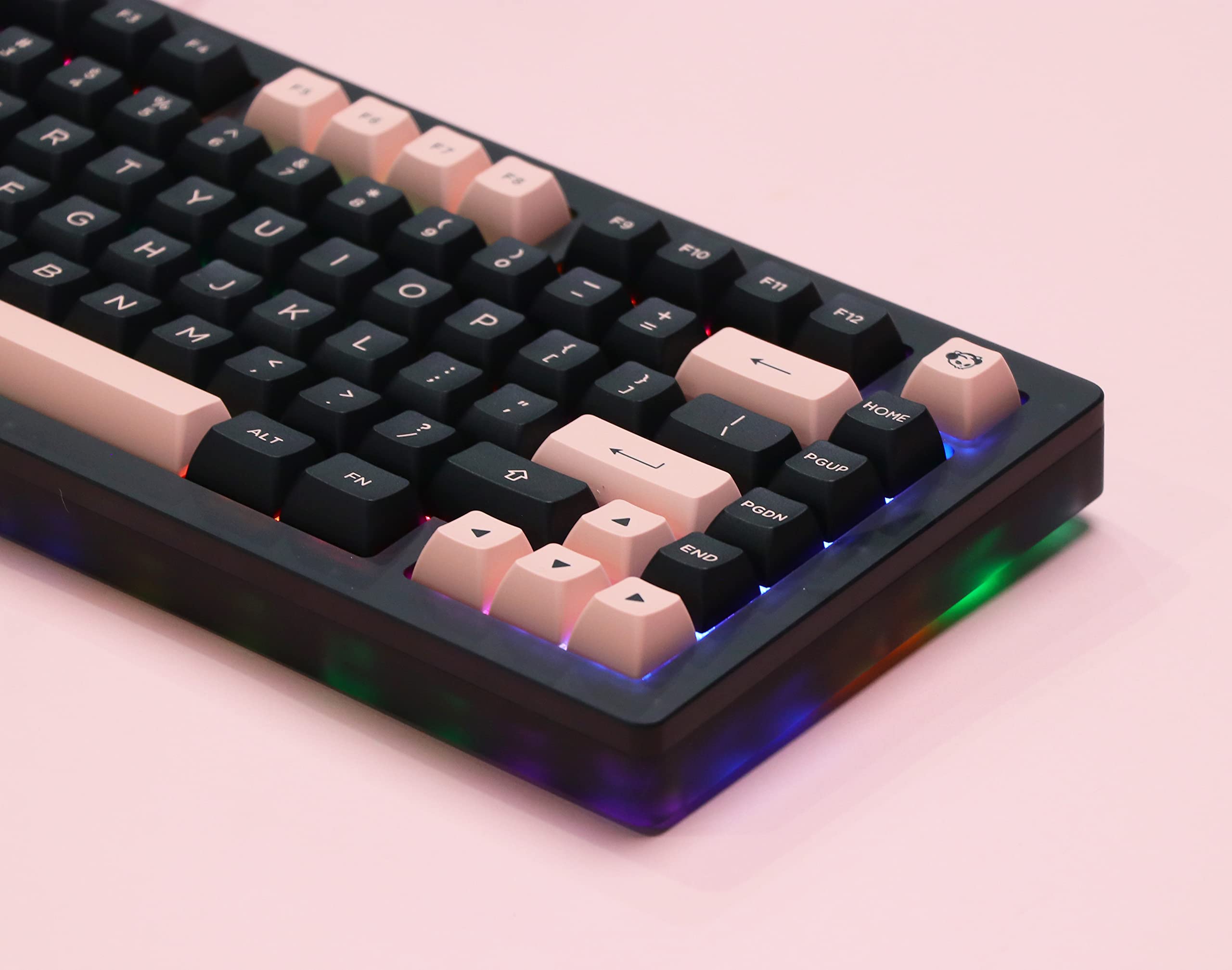 EPOMAKER AKKO ACR PRO 75S Black Pink 81 Keys Gasket Mount Hot Swappable Wired Mechanical Gaming Keyboard, PC Plate, Poron/EVA Foam, Acrylic CNC Case, Pre-lubed Stabilizer for Mac/Win