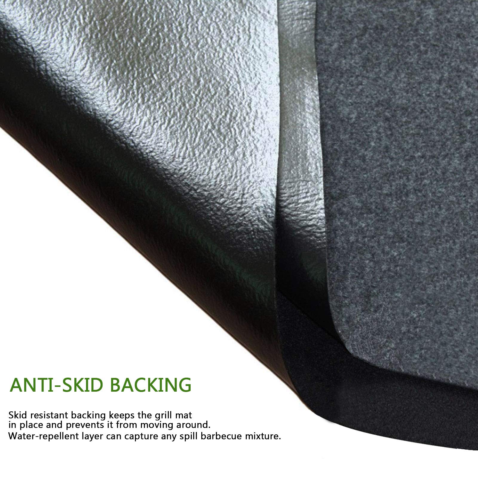 Fireproof Fireplace Hearth Rug Non Slip Protection Mat Flame Resistant Pad for Fireplace, Stove Protection