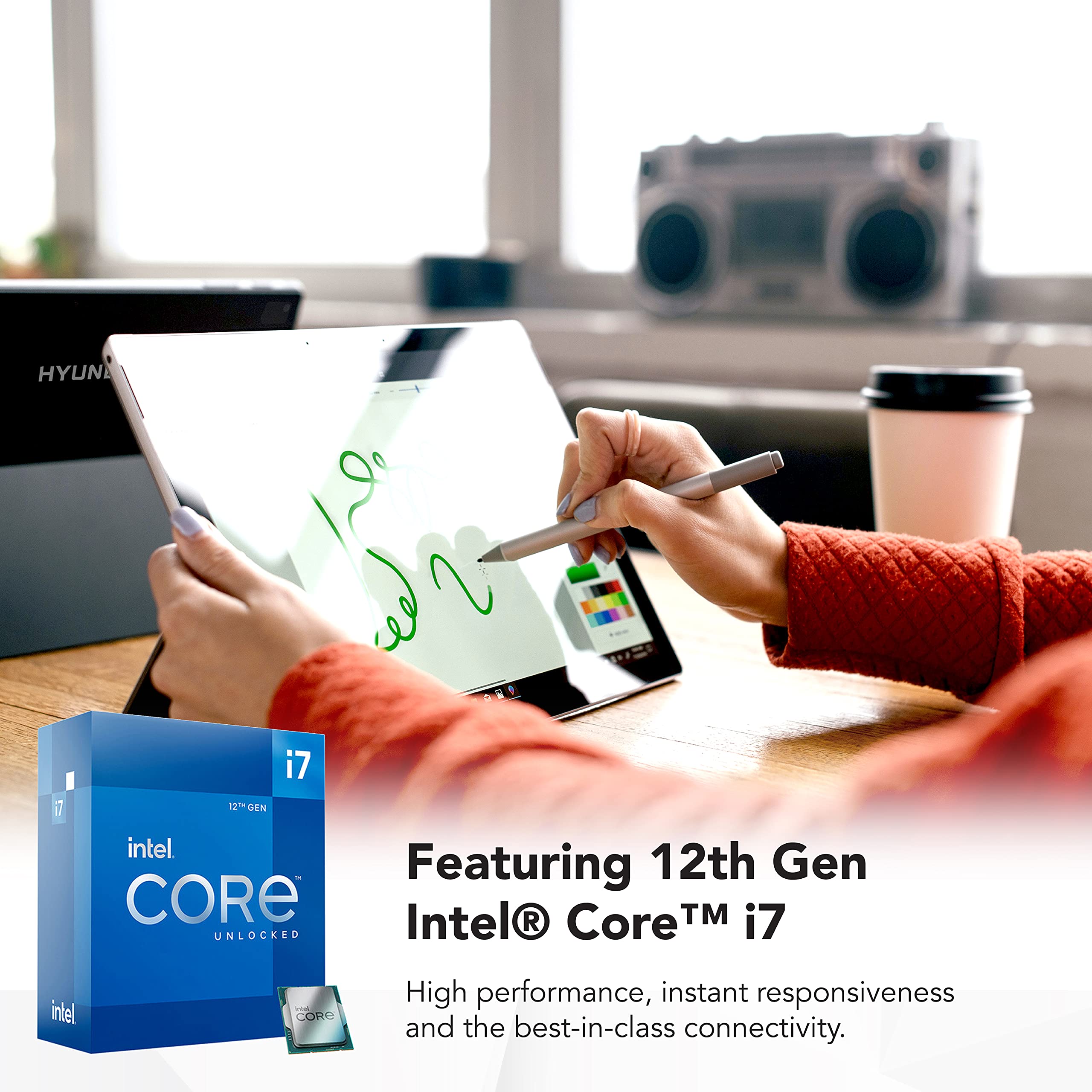 HYbook Pro 2 in 1 Laptop 13.3" FHD IPS, Intel i7 12th Gen, 32GB RAM, 1TB SSD, Windows 10 Pro, English Keyboard and Stylus Pen Included