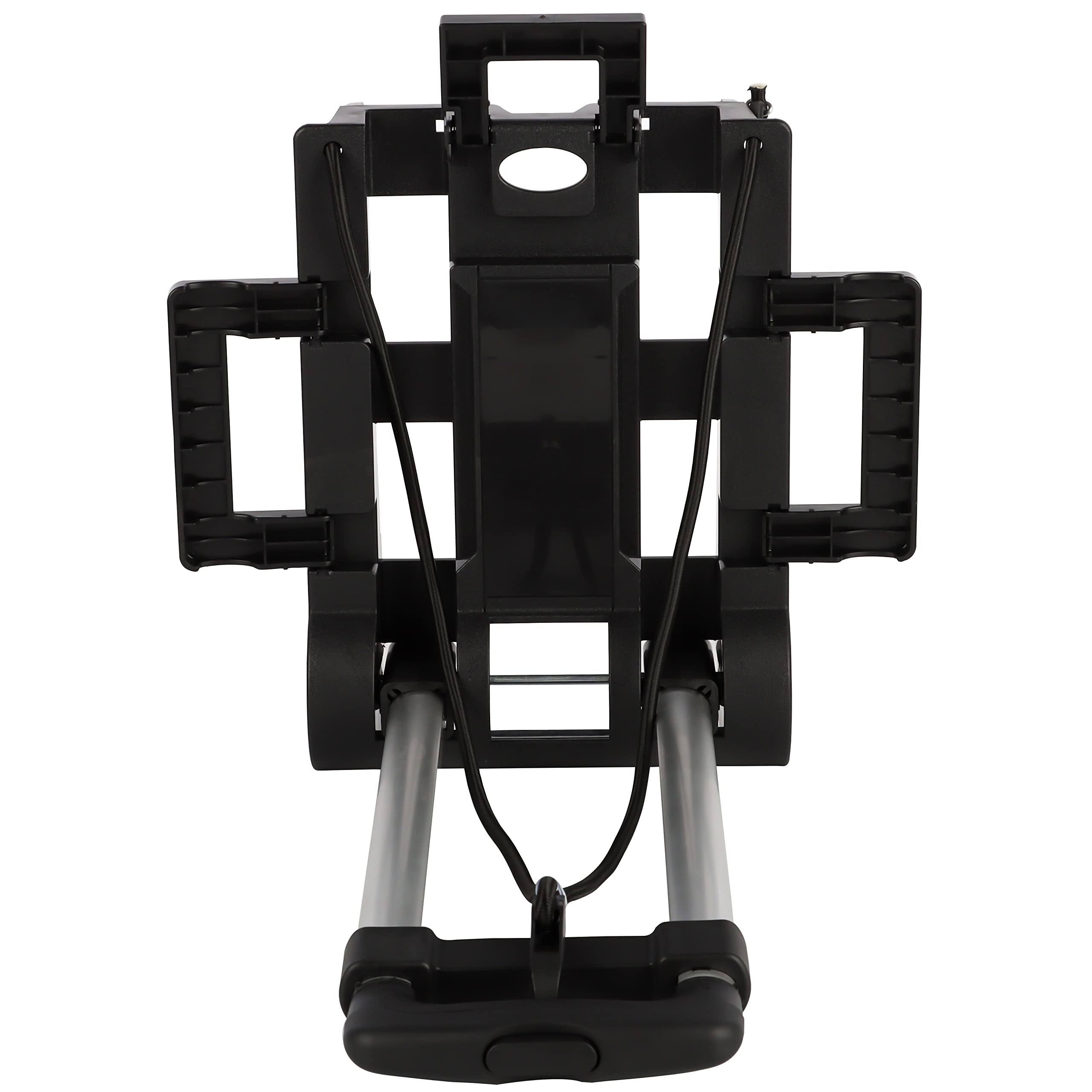 Folding Hand Truck Capacity Aluminum Alloy Portable 2 Wheels Mini Cart for Home Office Shopping Travel Use Compact Light Weight2