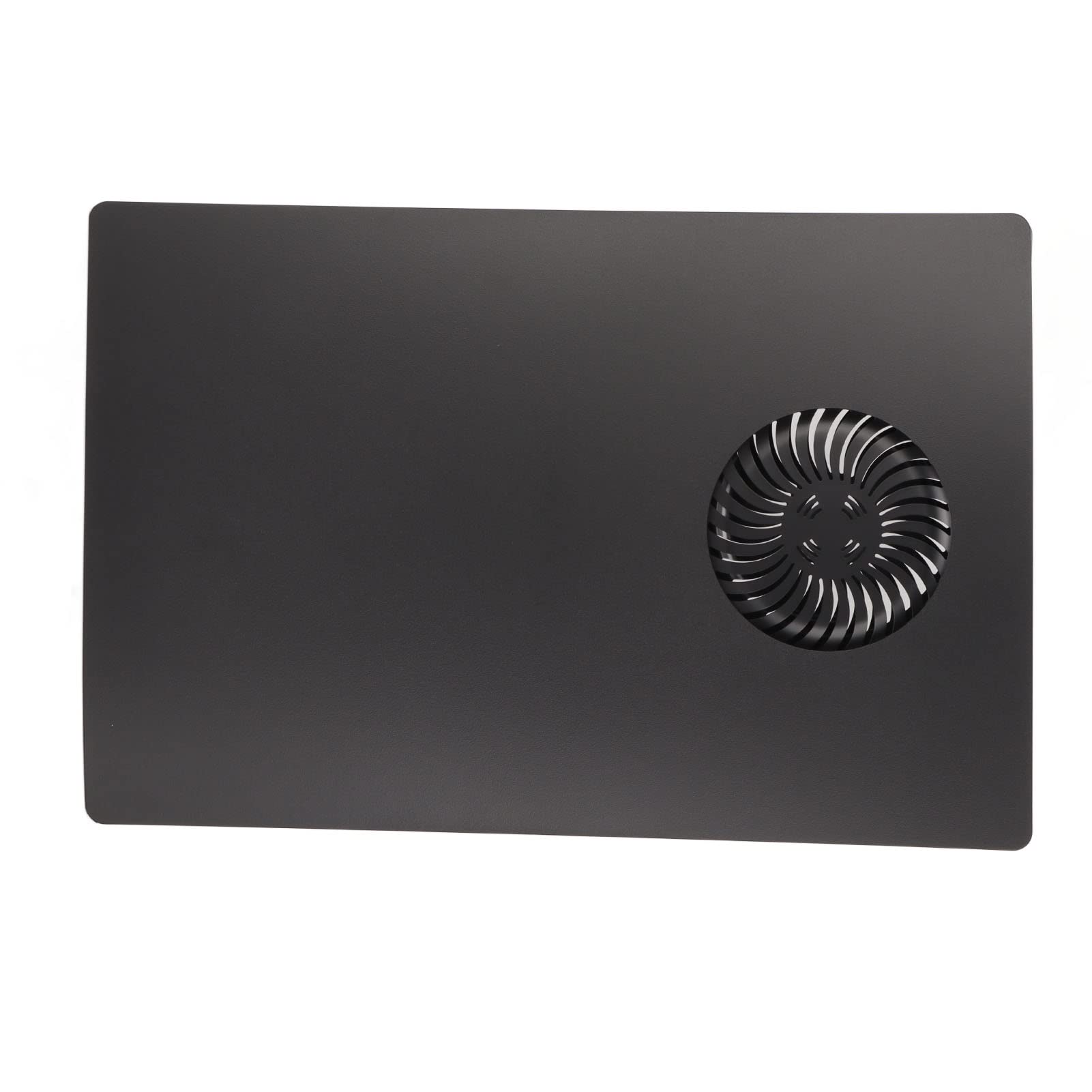 Faceplate Shell Cover, Scratch Proof ABS Heat Dissipation Matte Black Digital Edition Side Cover Shell Replaceable Dustproof with Thermovent for PS5