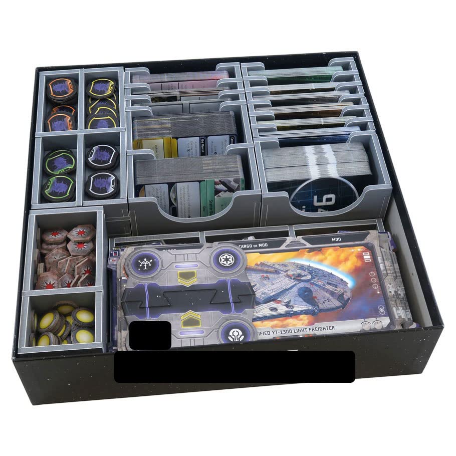 Folded Space Box Inserts Board Game Star Wars Outer Rim and Expansion FS-SWORIM