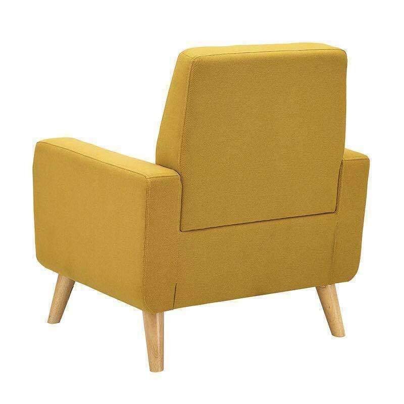 SDQF 1 pc Single Sofa Yellow Sofa Sofa Bed Sofas for Living Room Living Room Furniture Floor Sofa Furniture for Living Room Sofa Bed Couch Fold Out Couch Bed