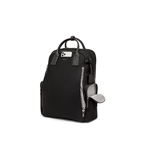 TUMI Voyageur Atlanta Backpack - Men's & Women's Travel & Work Backpack - Black - Gunmetal Hardware - 18.0" X 13.0" X 5.5"
