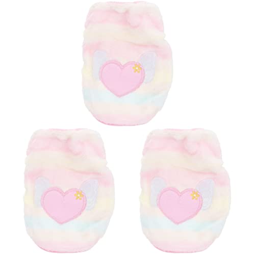 PATKAW 3pcs Clothes, Coats Cat- Clothing- Coat, Cartoon Flannel Shirt Cold Size Onesie Outfit Puppy Cute T Plush French Vest, Clothes Apparel Clothing, Clothing Jumpsuit Small