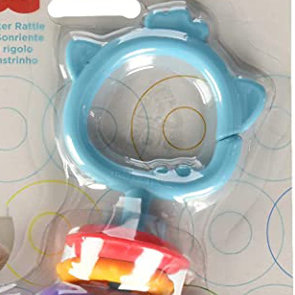 Fisher-Price Peek-A-Boo Monster Rattle ~ Twist and Rattle Sensory Toy ~ Take Along Toy for Babies and Up