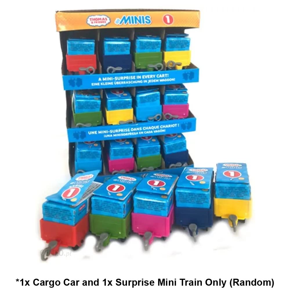 Fisher-Price Thomas & Friends Collectible Minis - Series 1 ~ Comes with a Cargo Car and One Surprise Mini Train ~ 24 to Collect