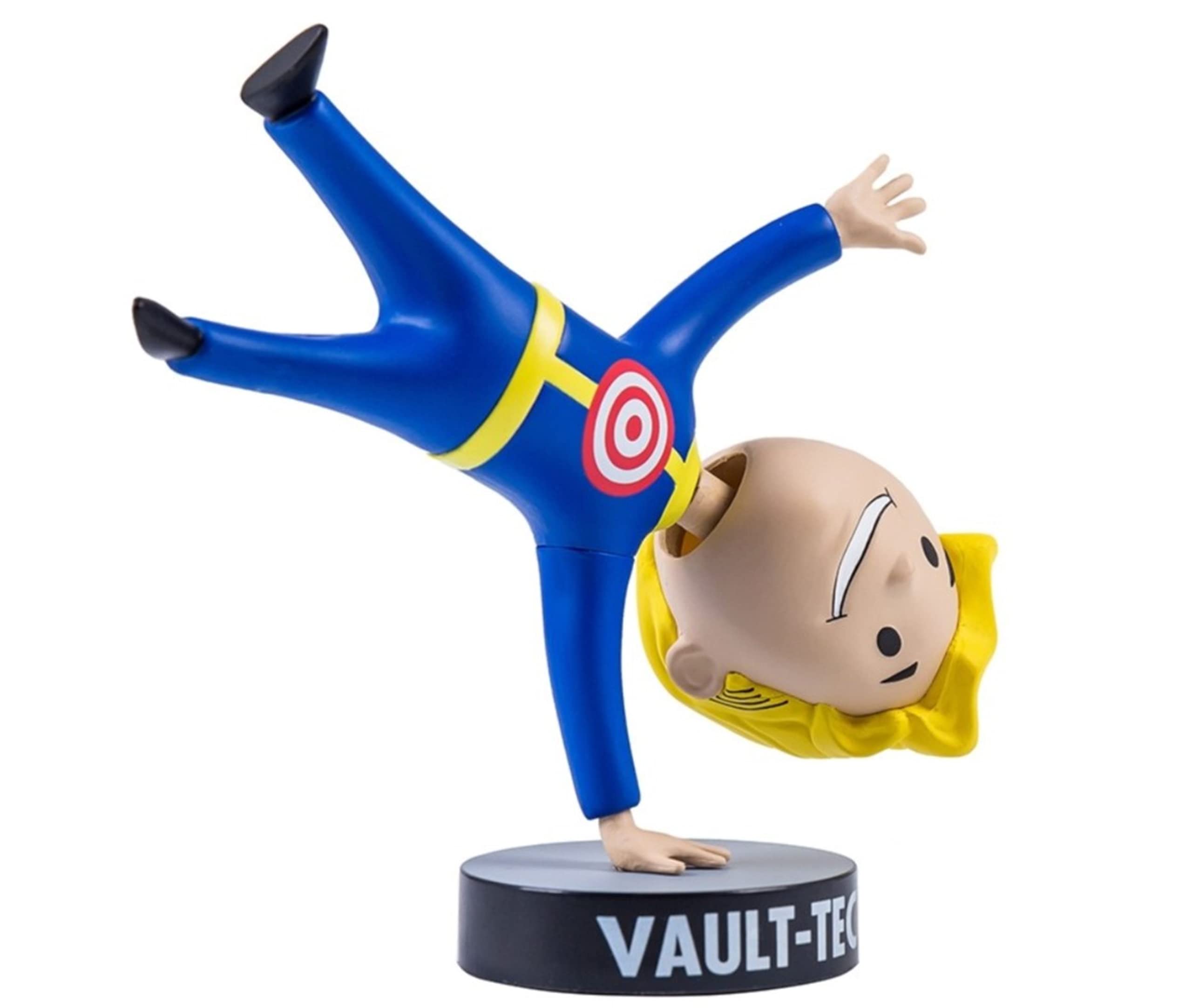 Gaming Heads Fallout 4 Bobblehead Vault Boy 111 Series 4 - Moving Target - Collectible Bobbleheads