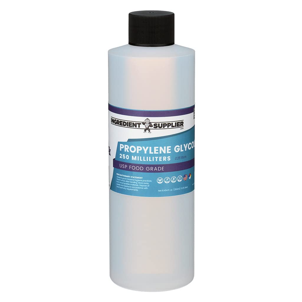 Propylene Glycol - 250mL (8.45 oz.) - USP Food and Pharmaceutical Grade - Highest Purity - Manufactured and Packaged in The USA