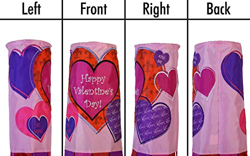 In the Breeze 5068 Valentine's Day Windsock, 40-Inch,