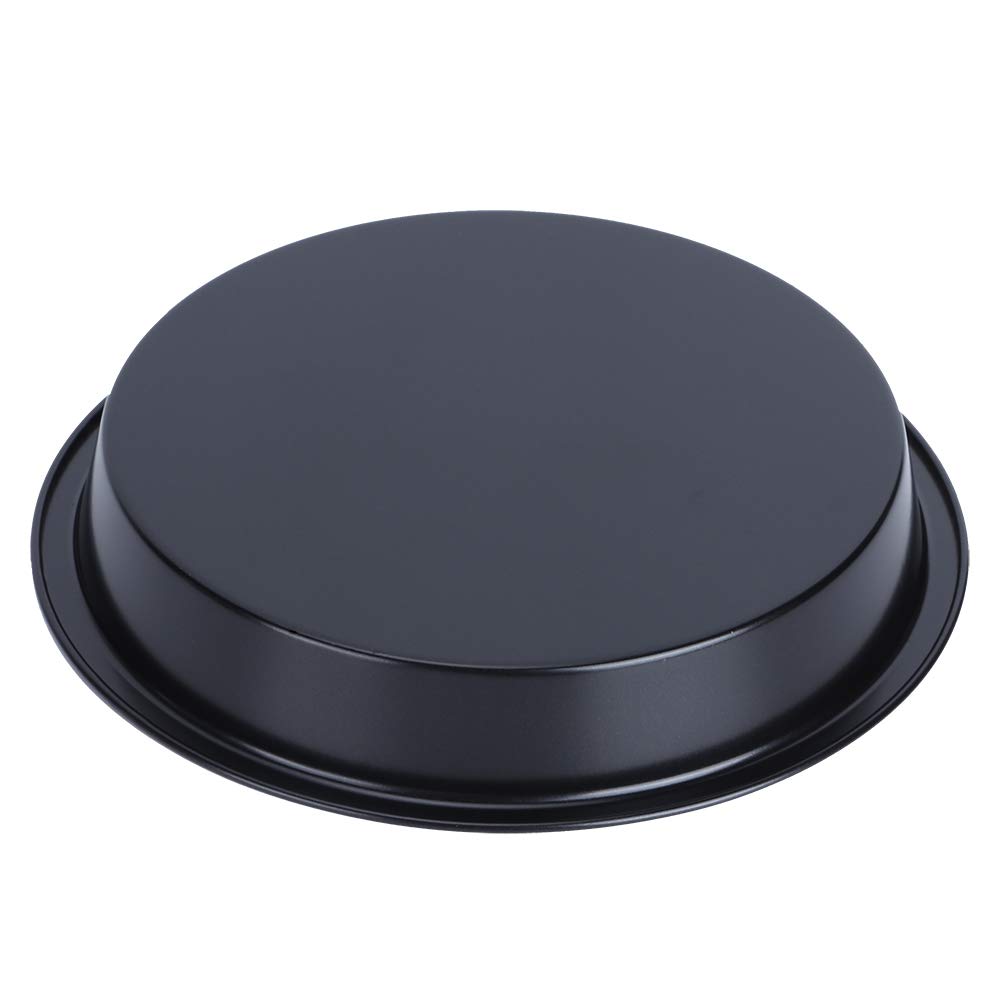 Fdit Pizza Pan Non-Stick Round Shallow Pie Cake Bread Mold Carbon Steel Baking Dish Pan Tray Kitchen Tools 5/6/7/8/9/10 inch (6in)