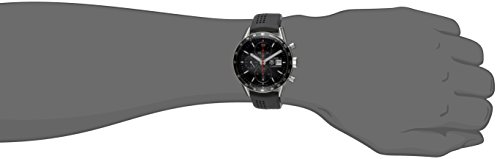 TAG Heuer Men's CV201AK.FT6040 Analog Display Swiss Automatic Black Watch