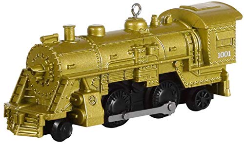 HMK Lionel 1001 Scout Locomotive Gold Ornament Nib 2019 - Limited Edition