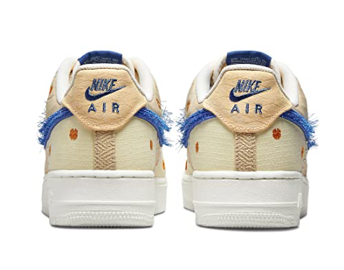 Nike Mens Air Force 1 Low DV2215 100 Los Angeles Flea - Size 10 Sail/Blue