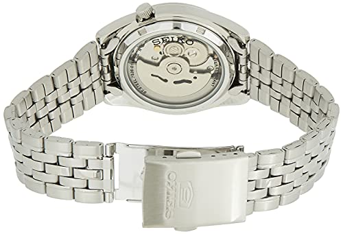Seiko 5 Automatic Blue Dial Silver Stainless Steel Men's Watch SNK371K1