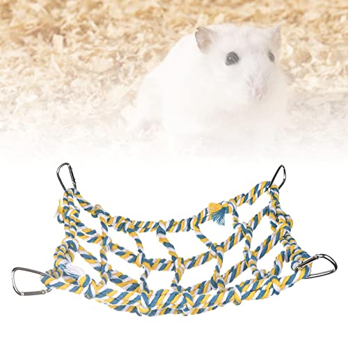 MagiDeal Bird Toys Hamster Hammock Rope Parrot Hammock Climbing Toy Climbing Toys Cage Toys Ladder Climbing Net for Parakeet Pet Parrot