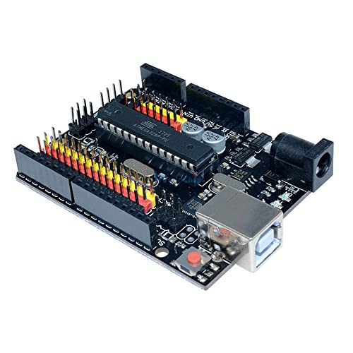 for Arduino R3 Plus Sensor I/O Shield Atmega328P Atmega16U2 Expansion Multifunctional Microcontroller Development Board One
