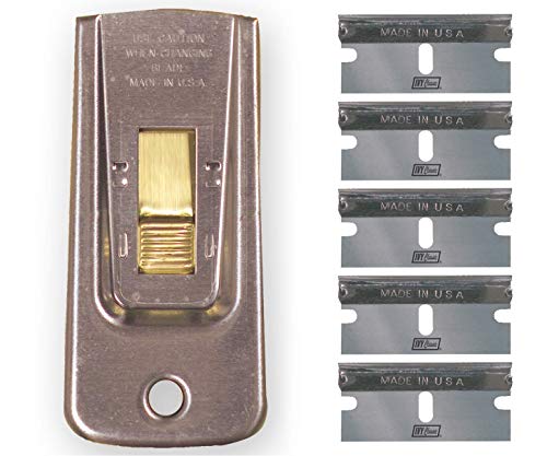 IVY Classic 11156-3: Razor Blade Scraper with 5 Blades, USA, Contains 3 Scrapers + 3 Packs of 5 Blades