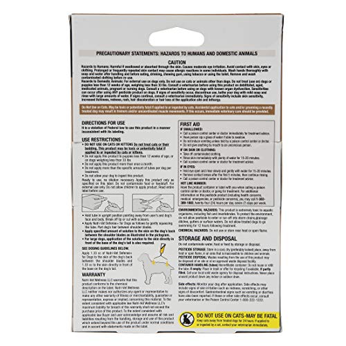 Nutri-Vet Defense Plus Flea & Tick Control for Large Dogs, 33 lb-66 lb, Model: 1030239