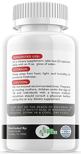 feelgo 2 Pack - Laguna Long Male Supplement, Laguna Long Pills, Laguna Long Male, Laguna Long for Men, Laguna Long Power, Sleeve, for 60 Days